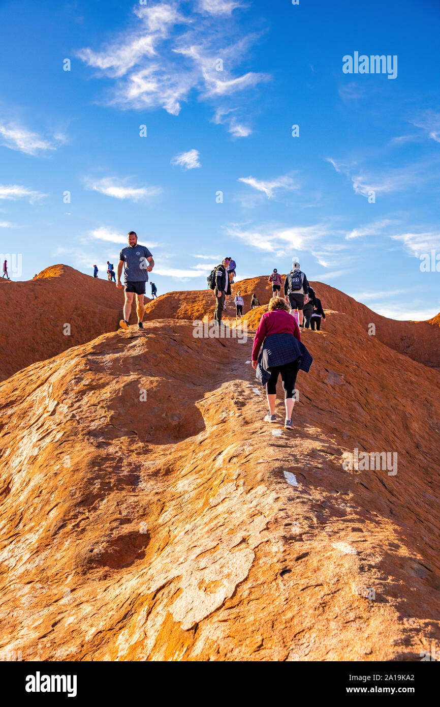Uluru climb closing hi-res stock photography and images - Alamy