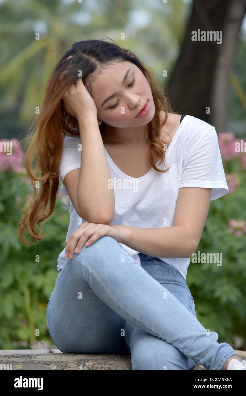 Worry wondering hi-res stock photography and images - Alamy