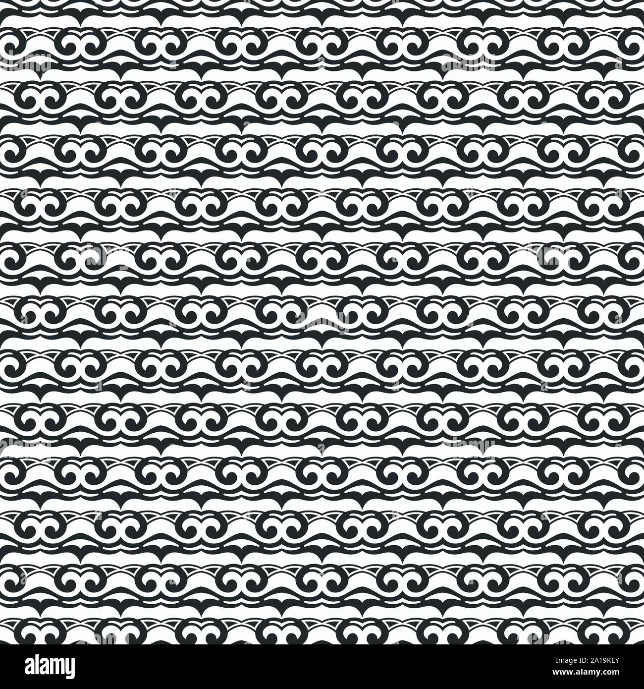 Persian pattern vector Black and White Stock Photos & Images - Alamy