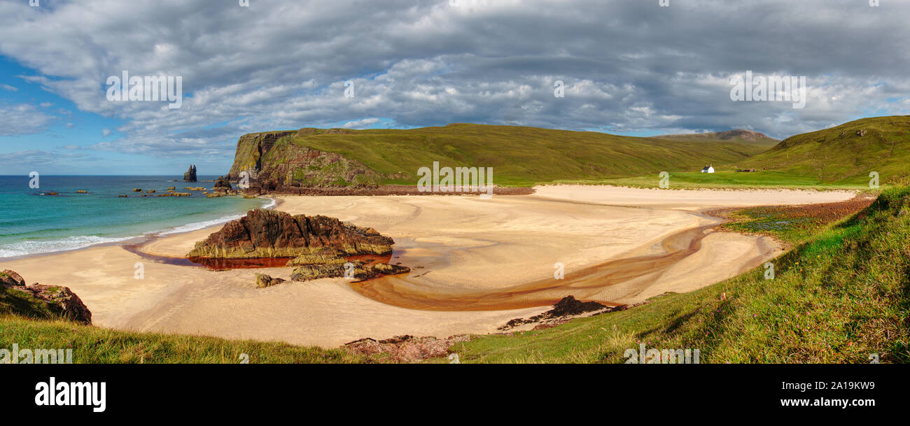 Kearvaig Bay, Cape Wrath peninsula, Sutherland Stock Photo - Alamy