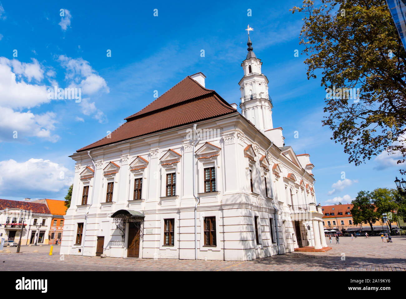 Kaunas old town hall lithuania hi-res stock photography and images - Alamy