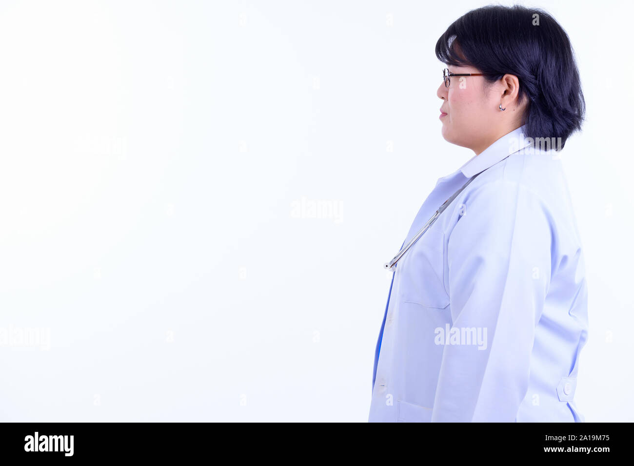 Beautiful overweight asian woman doctor hi-res stock photography and ...