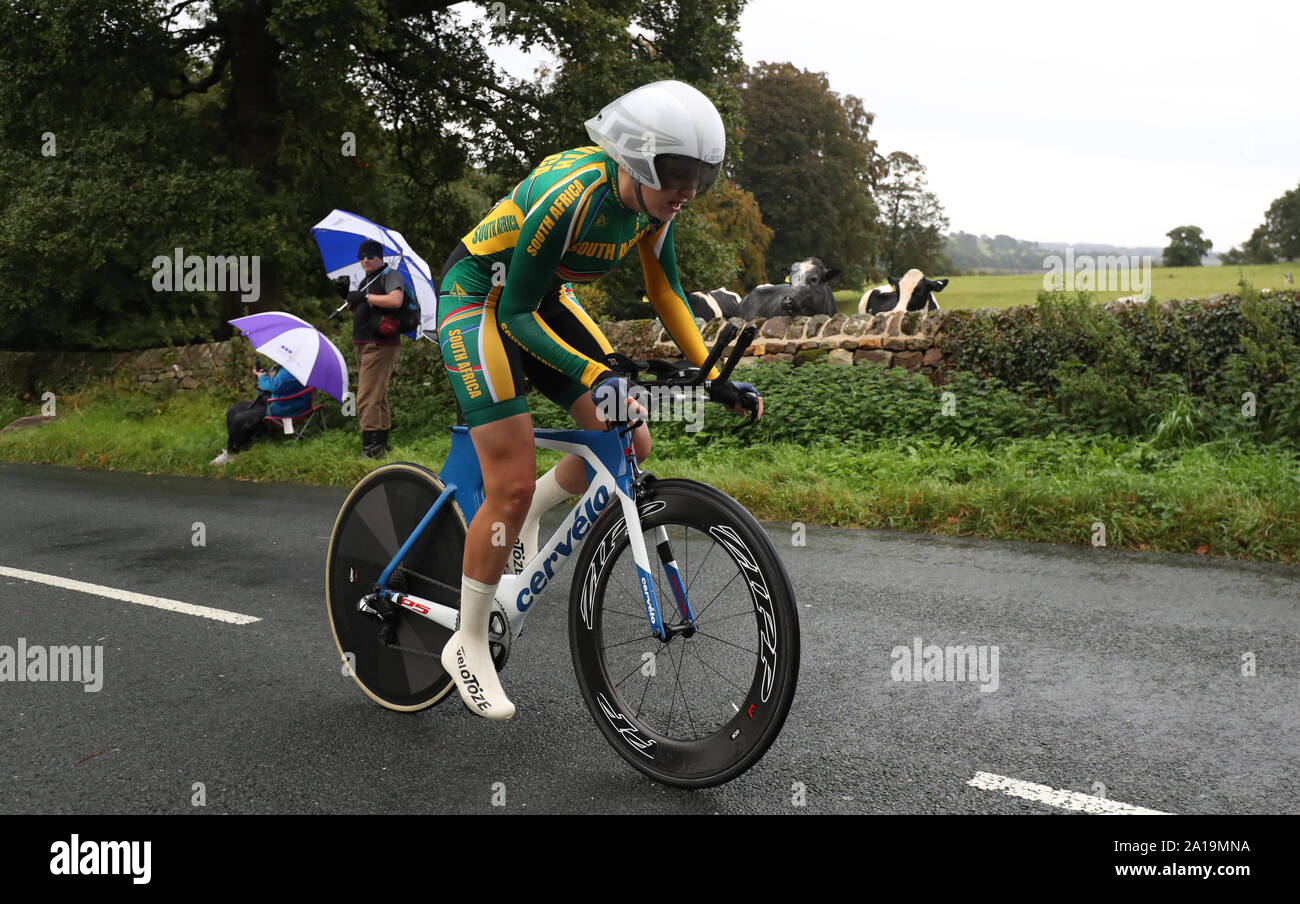 South Africa’s Tiffany Keep during the Elite Women Individual Time ...