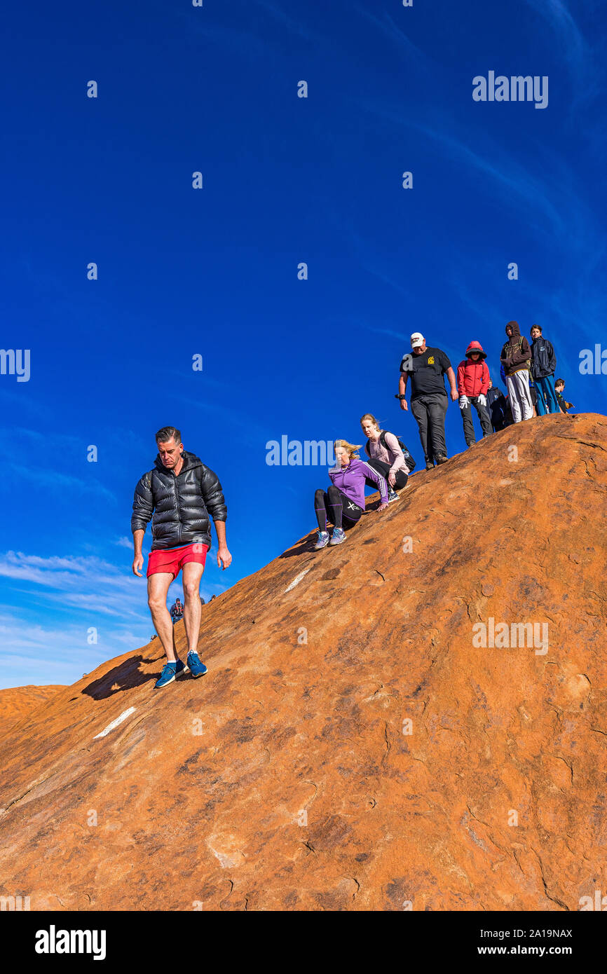 Uluru climb closing hi-res stock photography and images - Alamy
