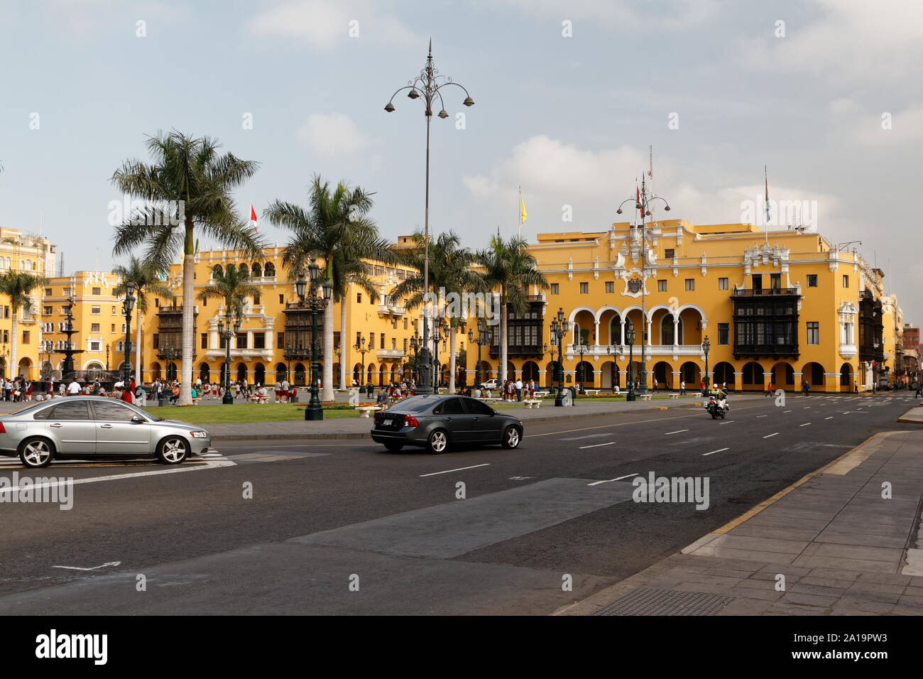 Historic centre of Lima, Peru Stock Photo - Alamy