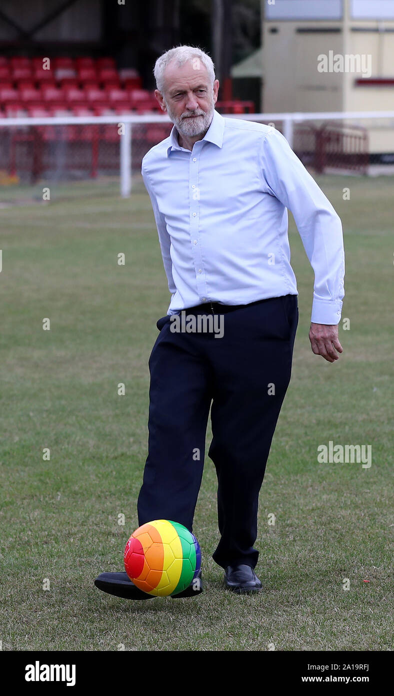 PREVIOUSLY UNRELEASED PHOTO DATED 23/09/19 Labour Party leader Jeremy ...