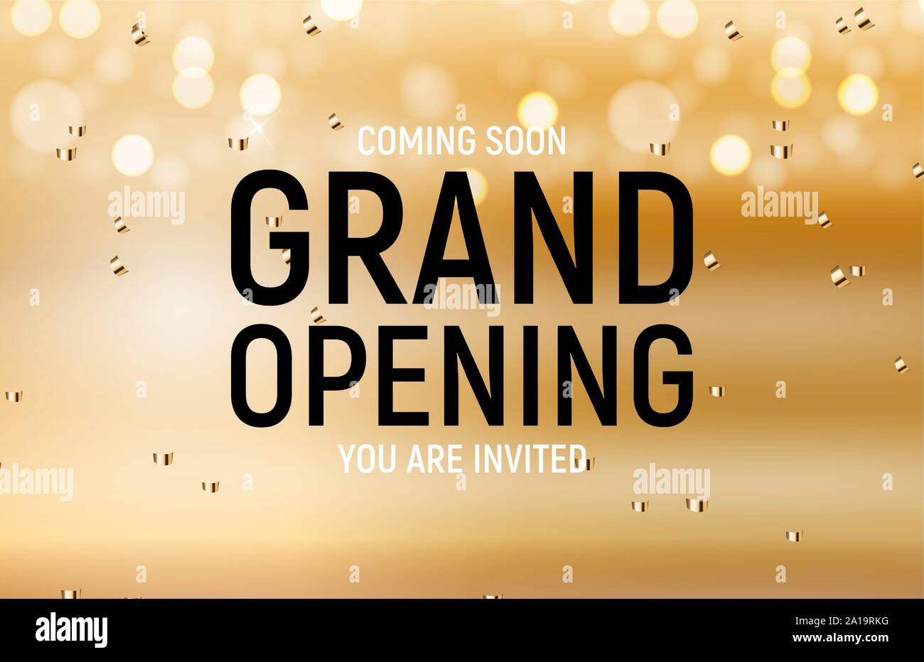 Grand opening ceremony vector Stock Vector Images - Alamy