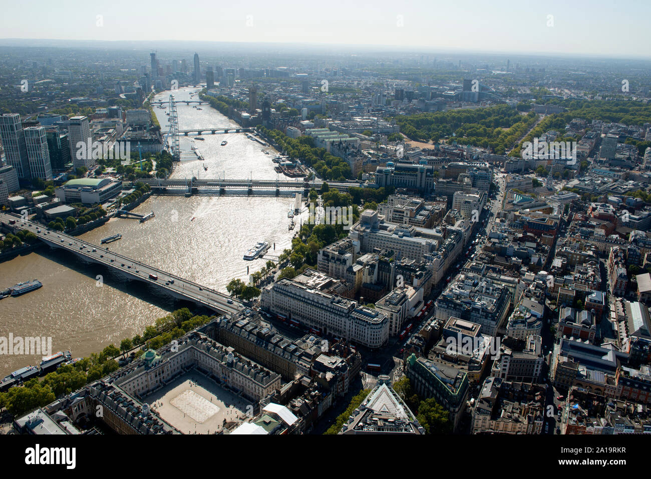 Whitehall aerial hi-res stock photography and images - Alamy