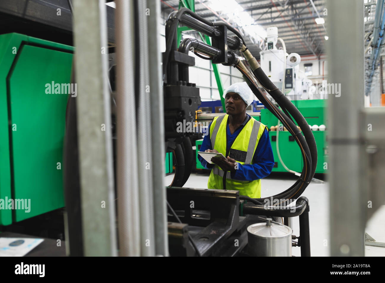 Worker plant hi-res stock photography and images - Alamy