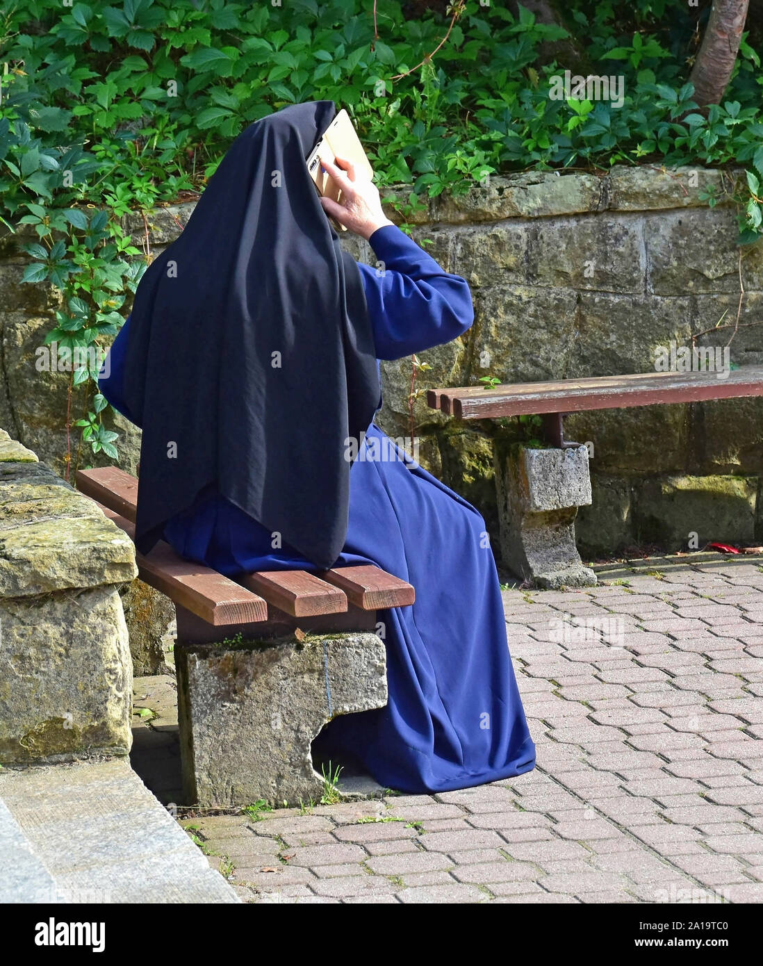 Modern nun hi-res stock photography and images - Alamy