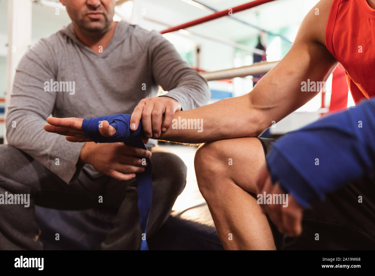 Boxing couch hi-res stock photography and images - Alamy