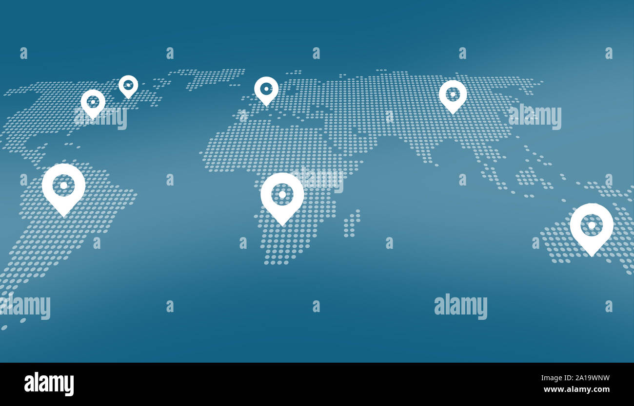 World map and company branch location Stock Photo - Alamy World map and company branch location Stock Photo - Alamy