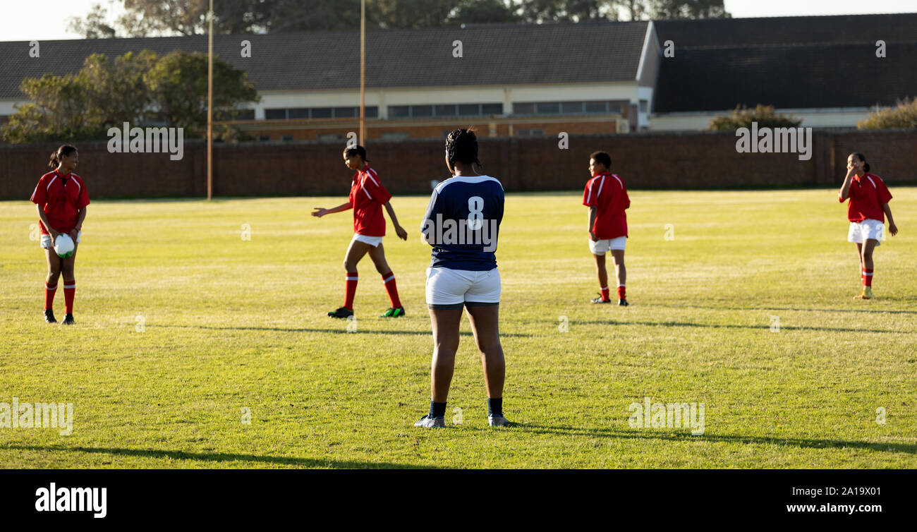 Female rugby match hi-res stock photography and images - Alamy
