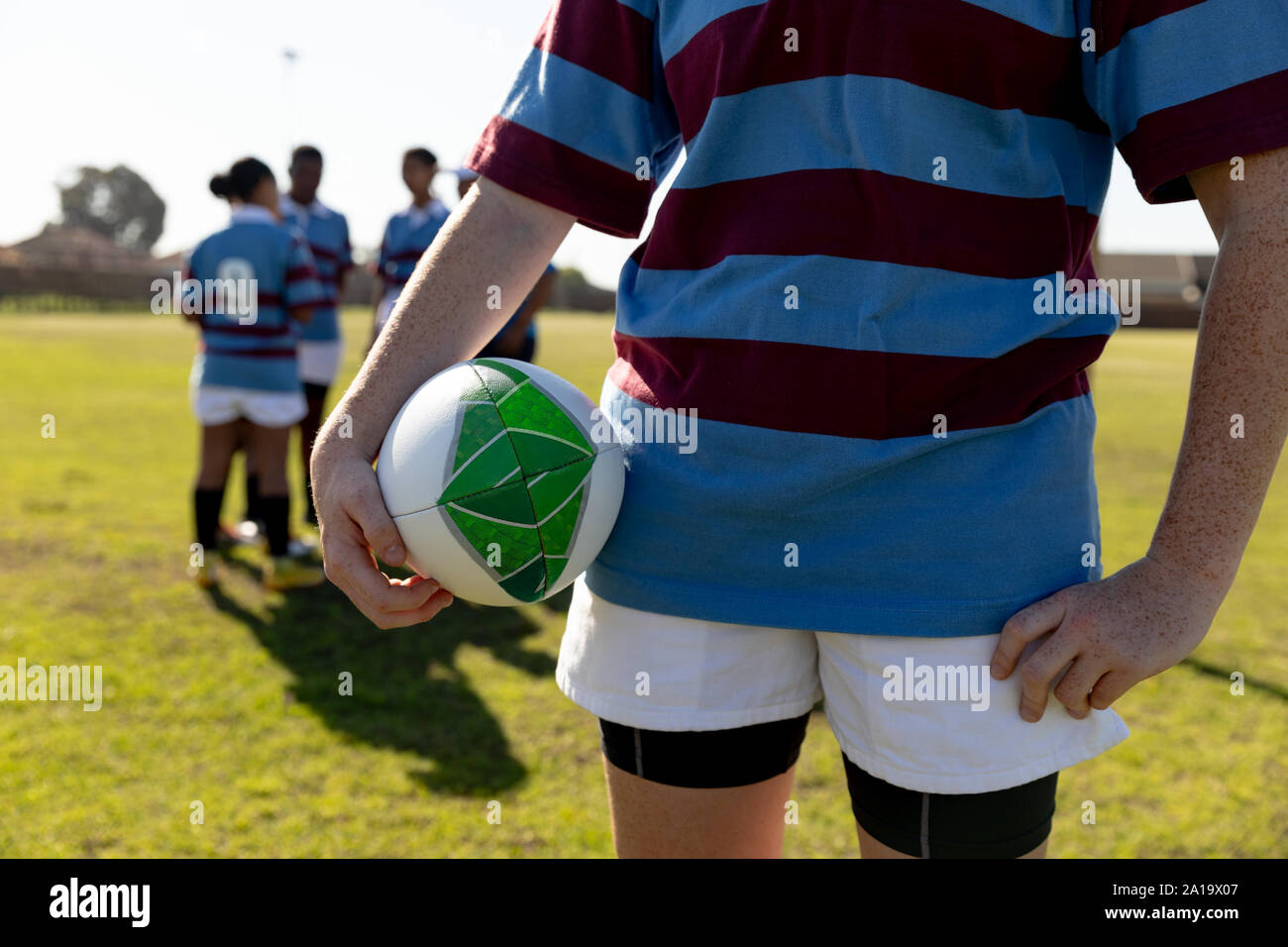 Player on pitch hi-res stock photography and images - Alamy