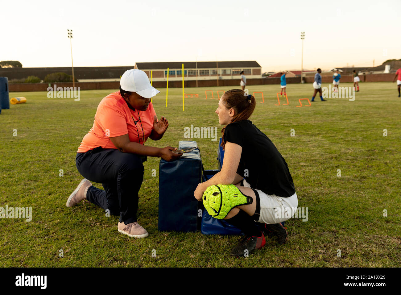 Female rugby player hi-res stock photography and images - Alamy