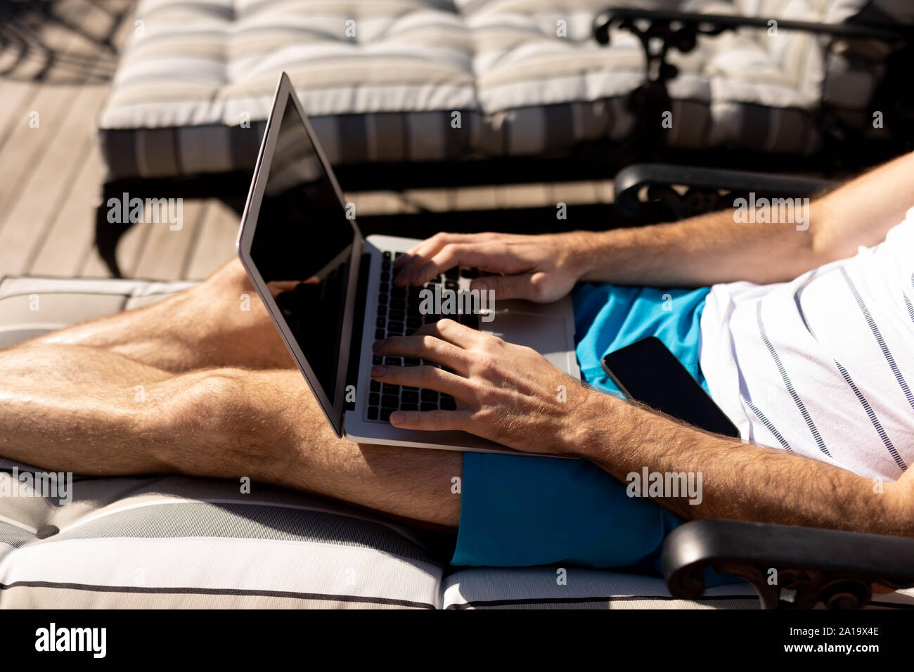 Young man holiday hi-res stock photography and images - Alamy