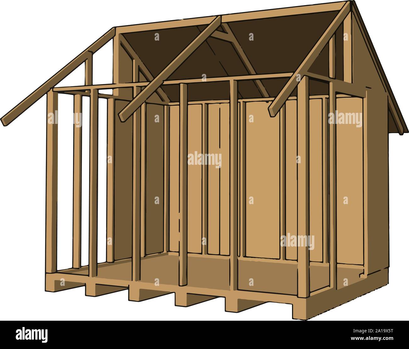 Light on construction site Stock Vector Images - Alamy