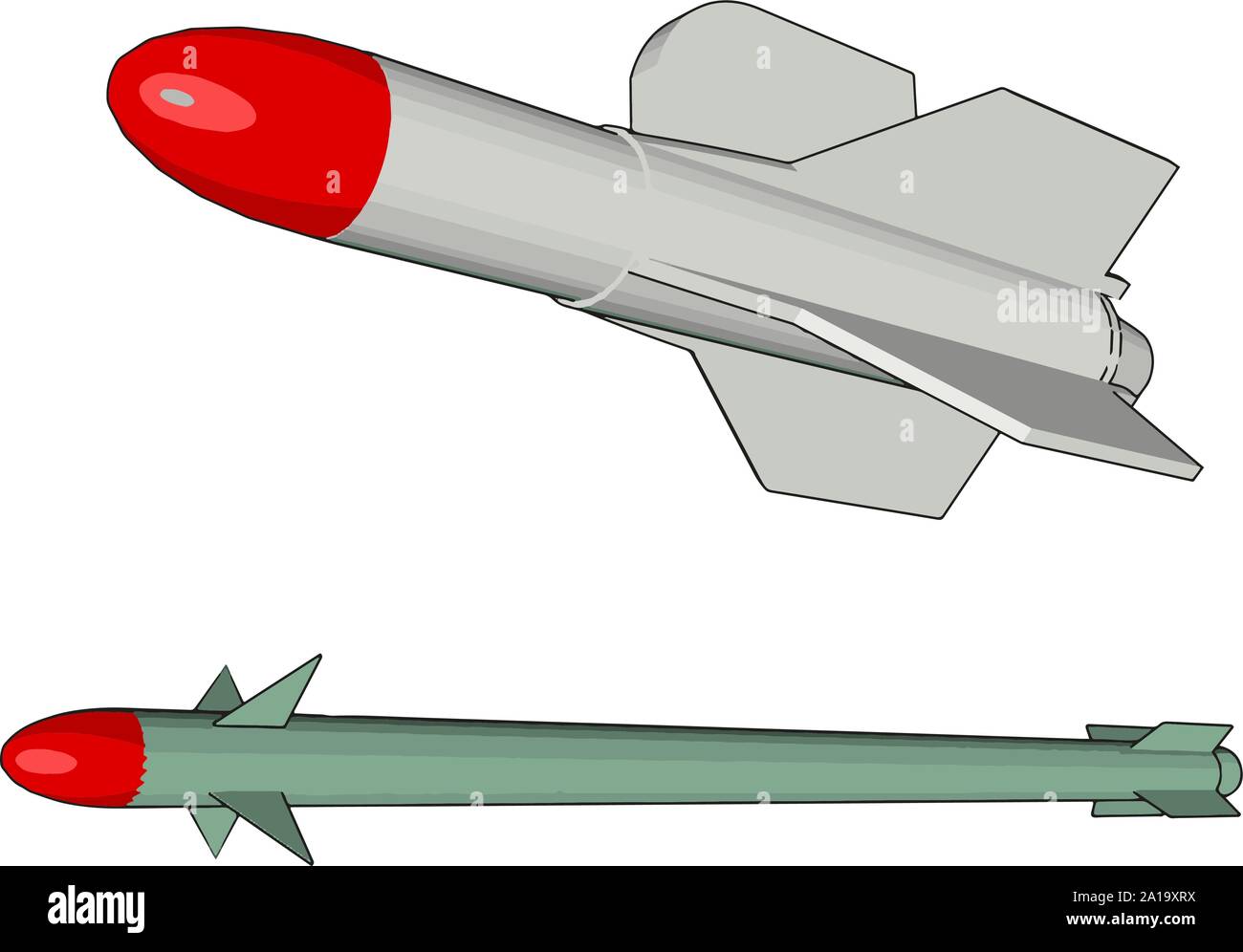 Rocket illustration vector Stock Vector Images - Alamy
