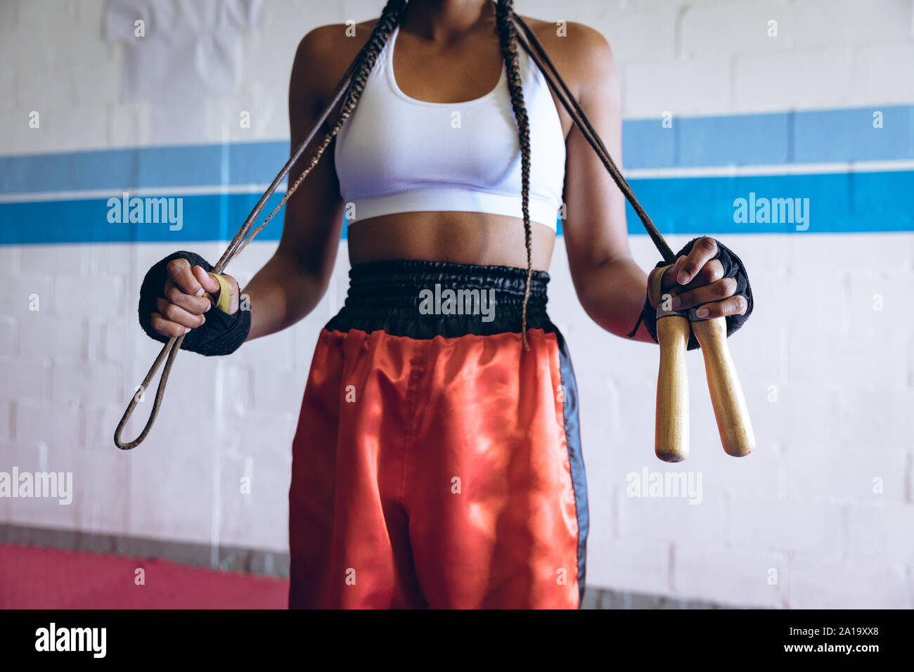 Skipping boxing training hi-res stock photography and images - Alamy
