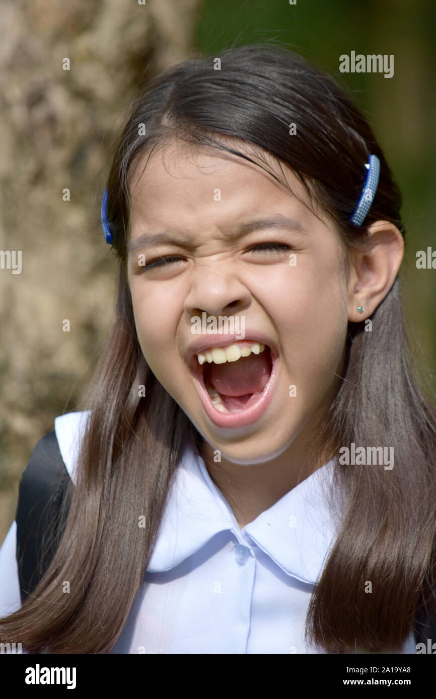 Angry girl hi-res stock photography and images - Alamy