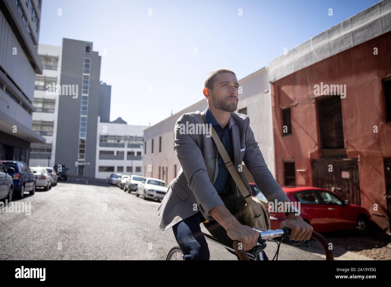 Man riding hi-res stock photography and images - Alamy