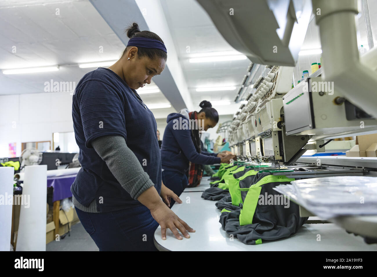 Women working in a clothing factory Stock Photo - Alamy