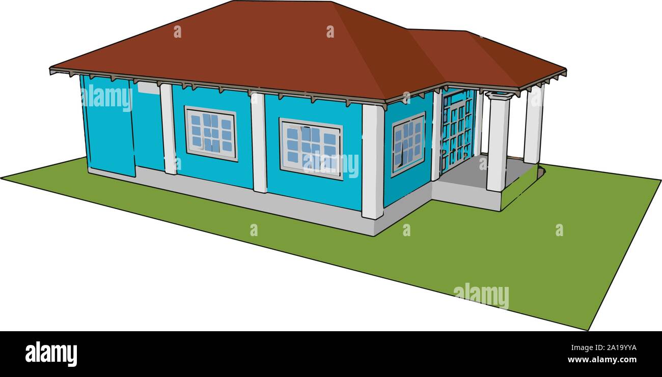 Prefabricated housing estate Stock Vector Images - Alamy