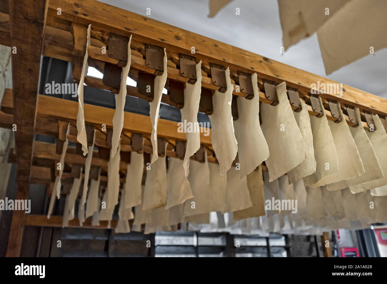 Ancient papermaking process hi-res stock photography and images - Alamy