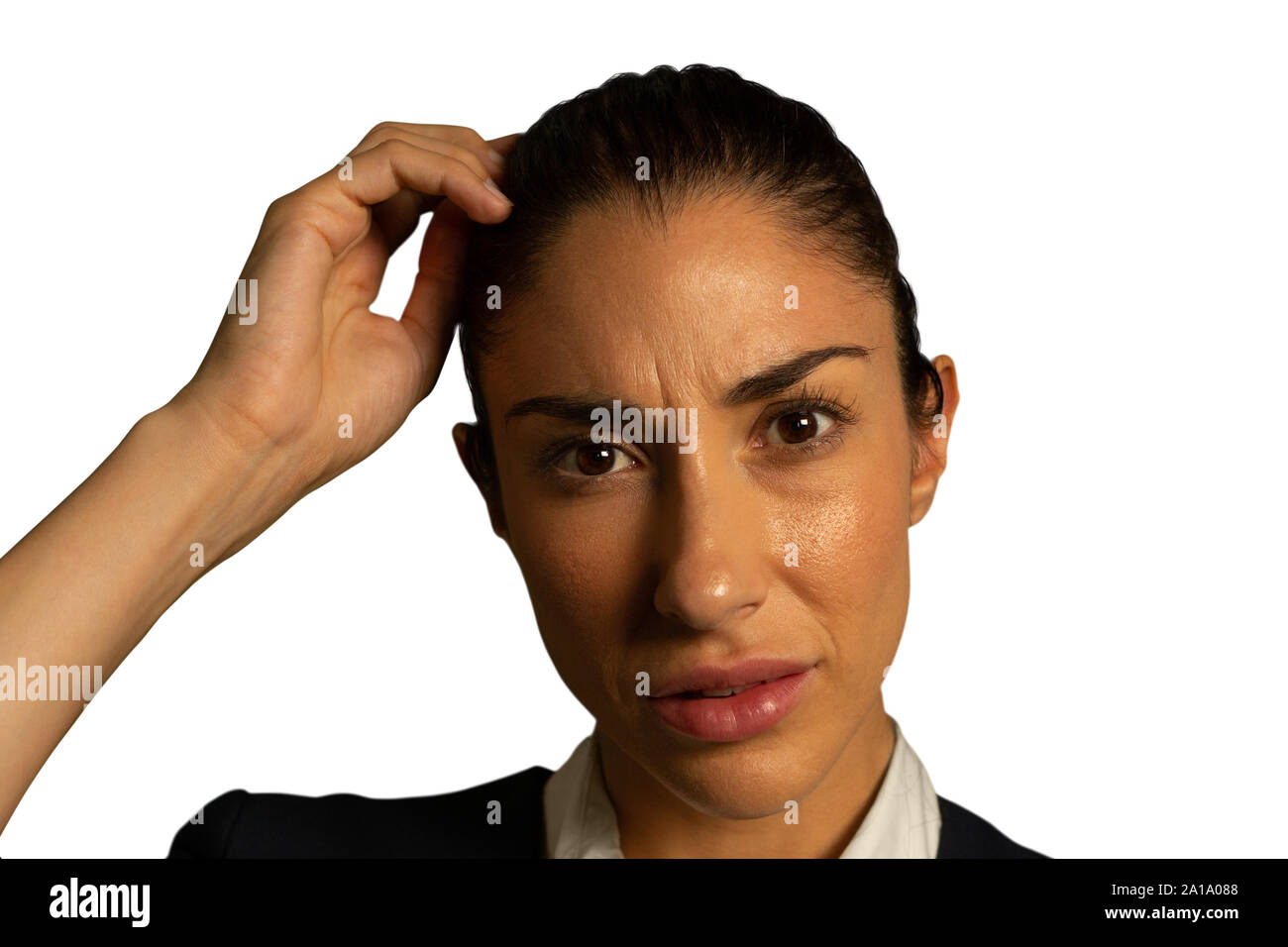 Scratching their head hi-res stock photography and images - Alamy