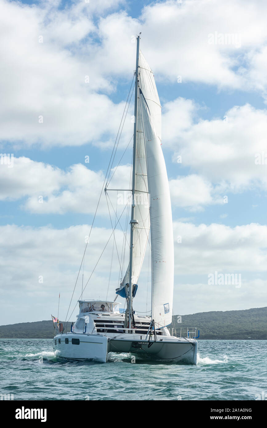 Twin mast sailing boat hi-res stock photography and images - Alamy