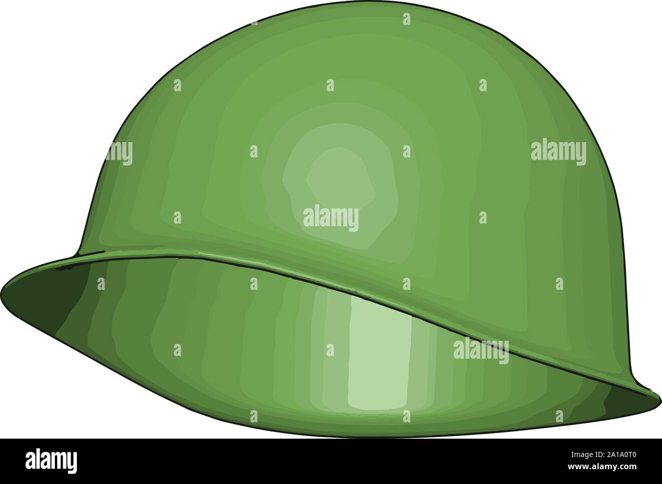 Helmet, illustration, vector on white background Stock Vector Image ...