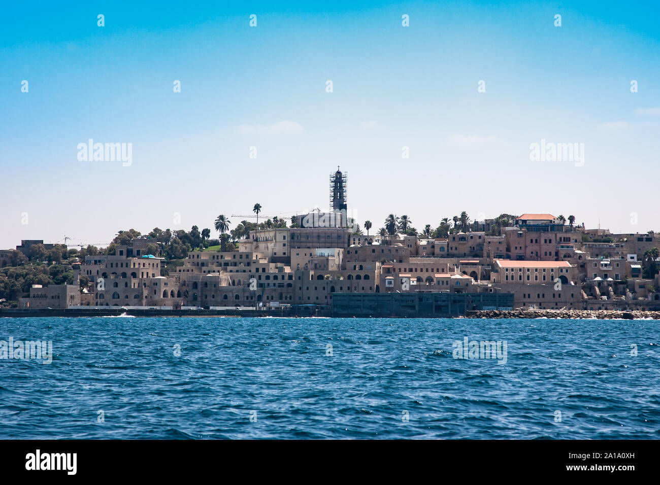 Old Jaffa Port , ancient port city Stock Photo - Alamy