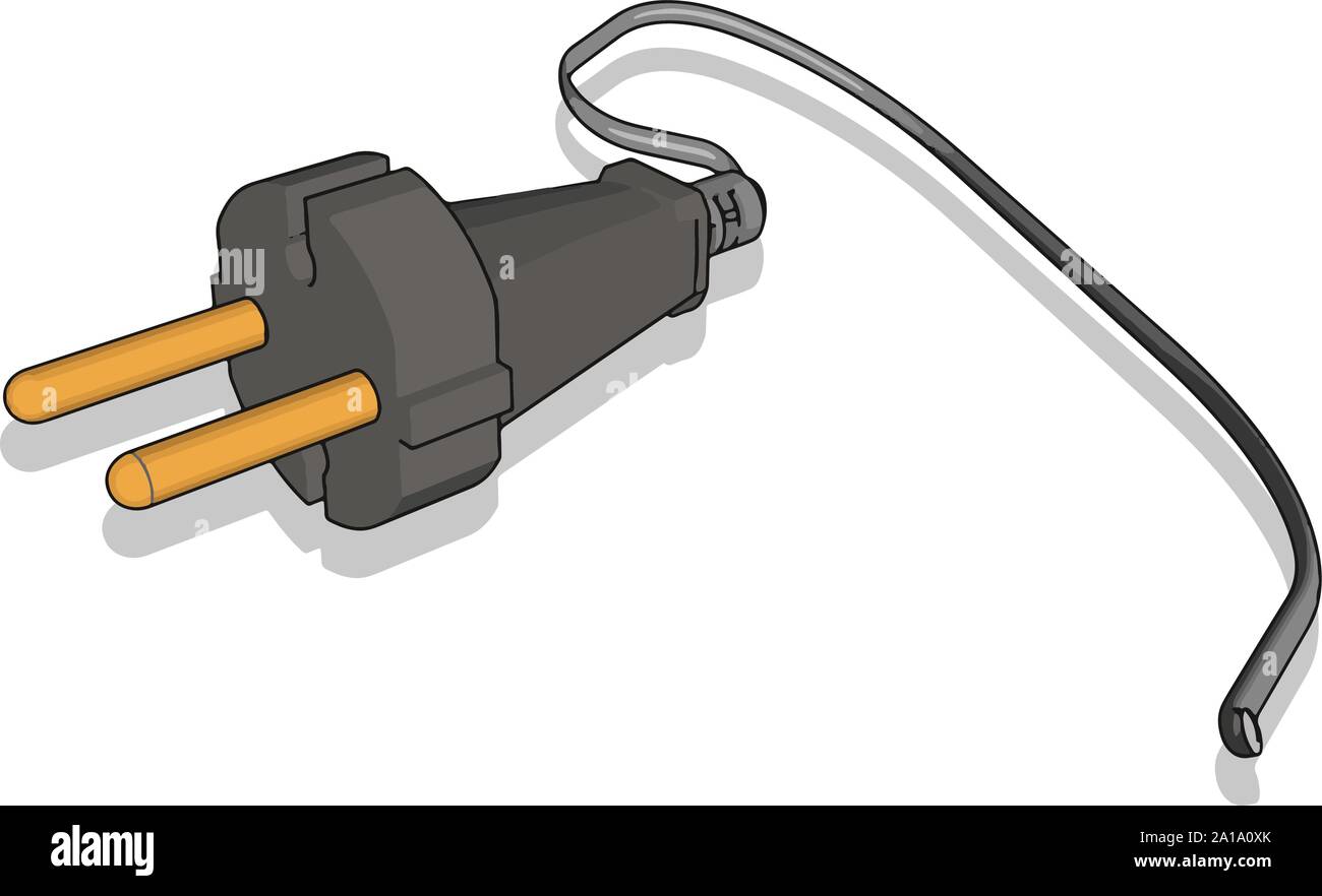 Electrical cable Stock Vector Images - Alamy