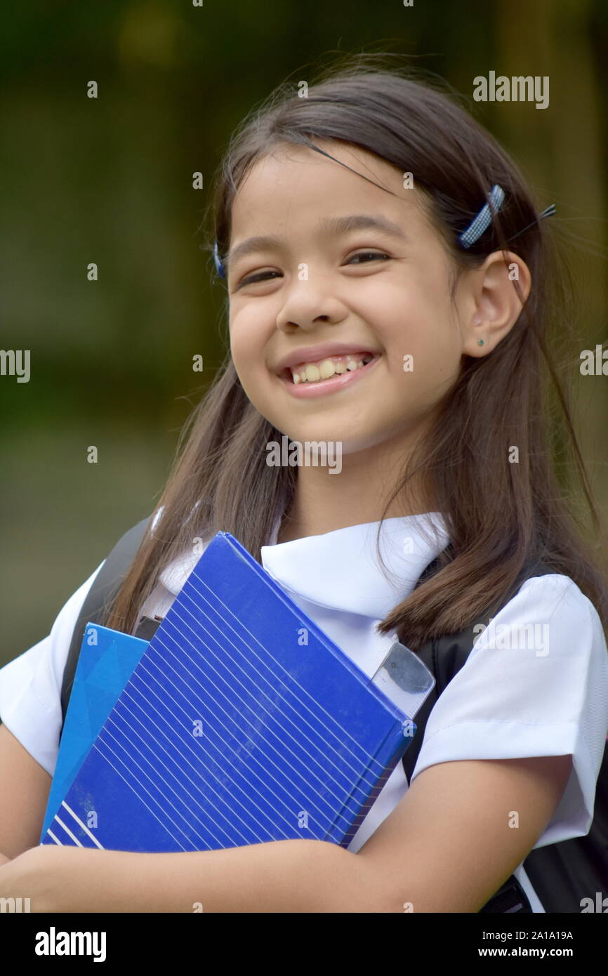 Happy diverse girl student hi-res stock photography and images - Alamy