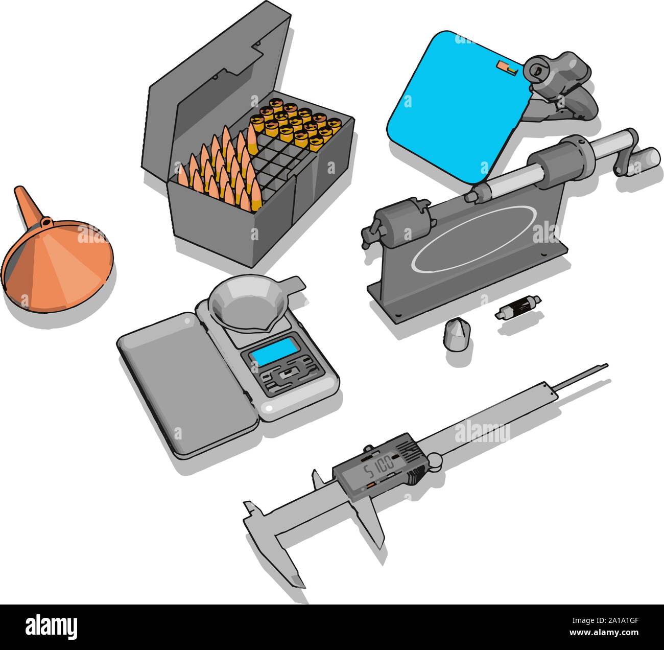 Set various drawing tools hi-res stock photography and images - Alamy