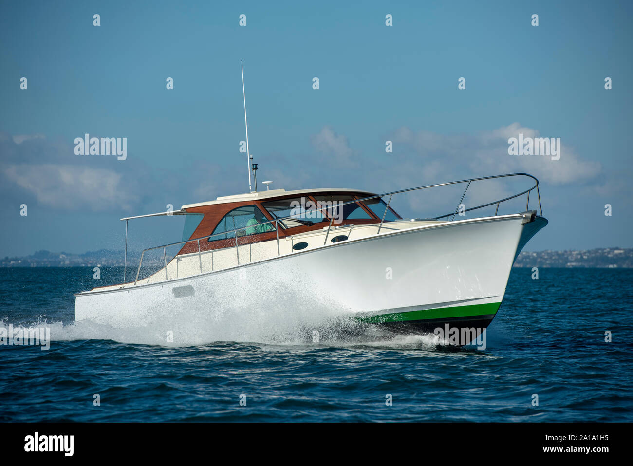 Classic Motor Launch Boat High Resolution Stock Photography and Images ...