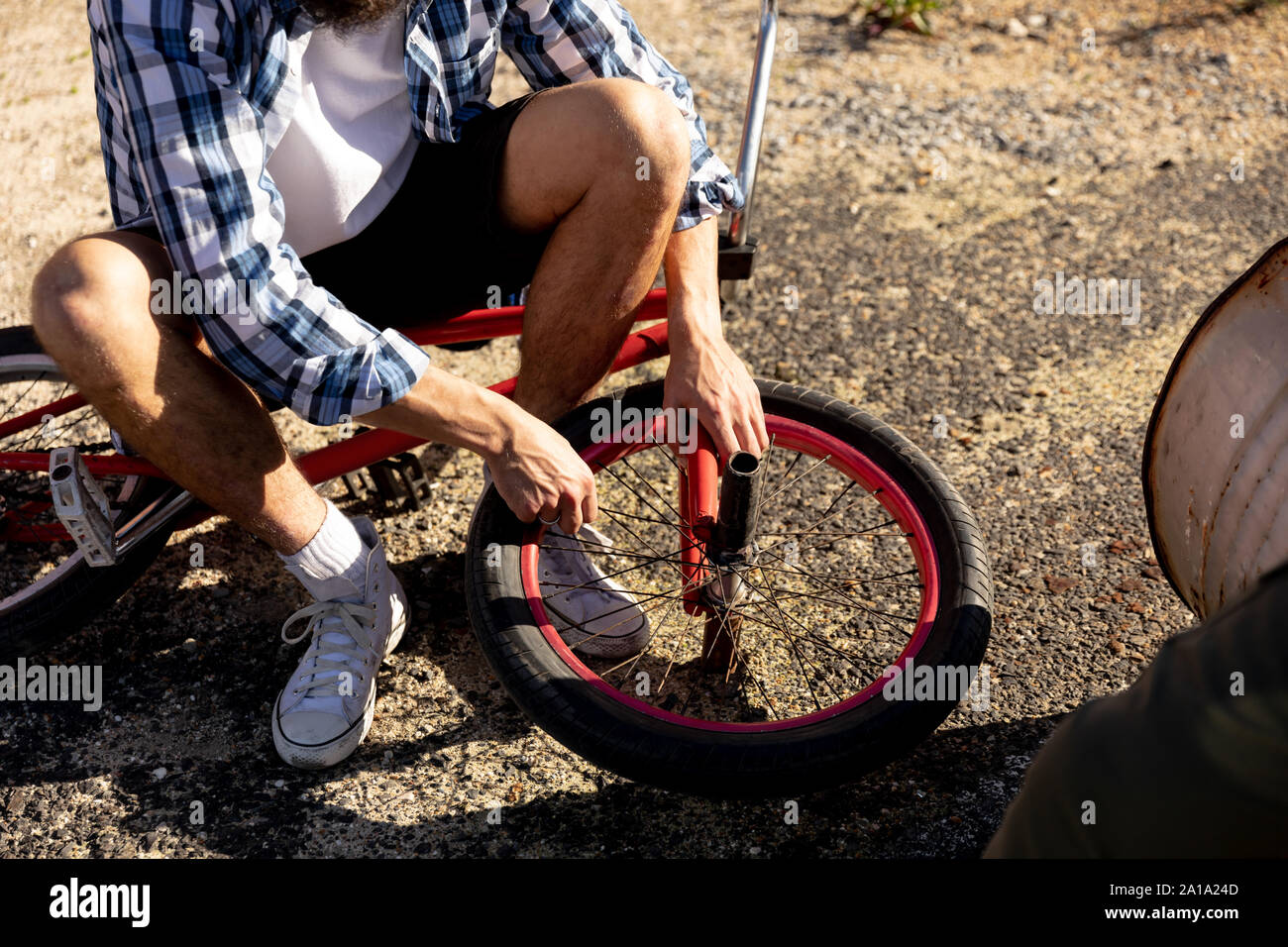 Bmx wheel hi-res stock photography and images - Alamy