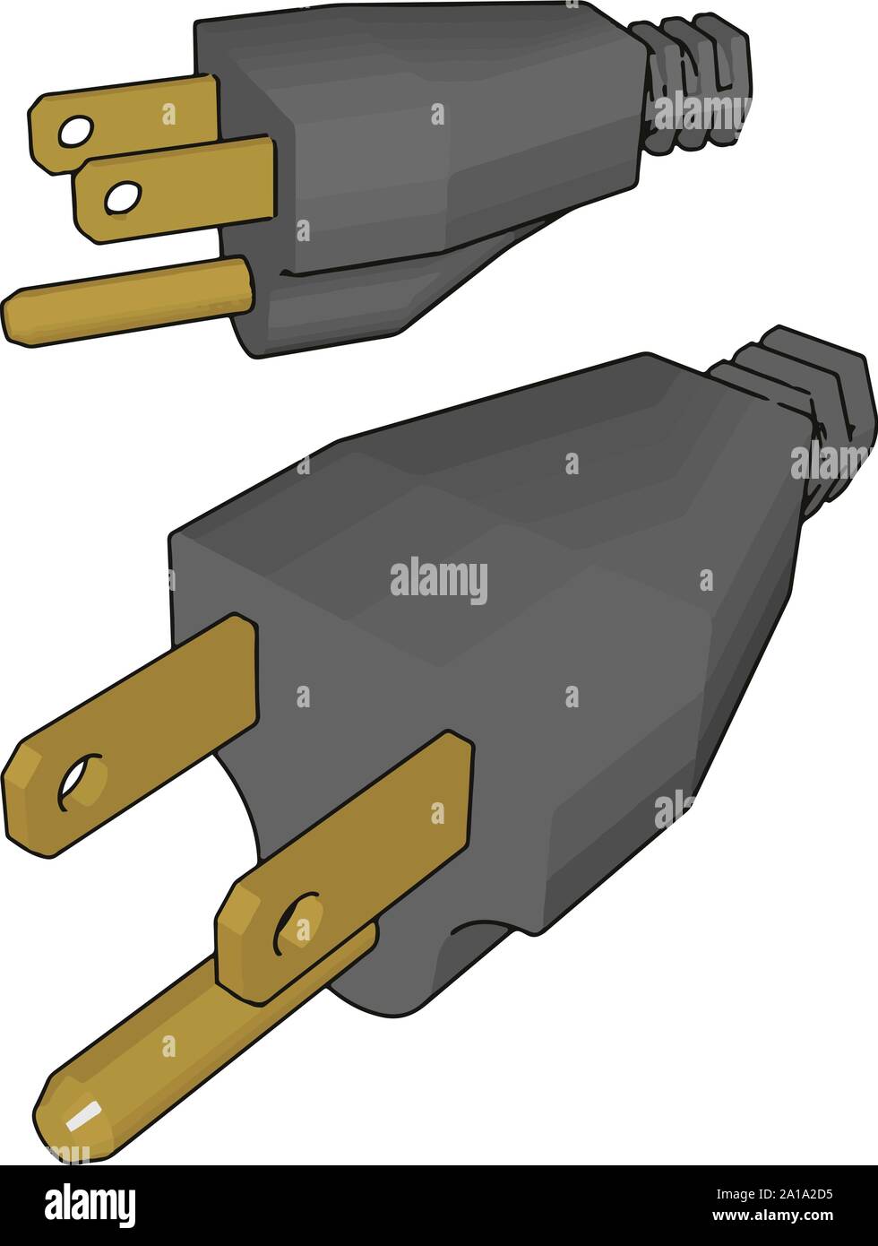 Power head, illustration, vector on white background Stock Vector Image ...