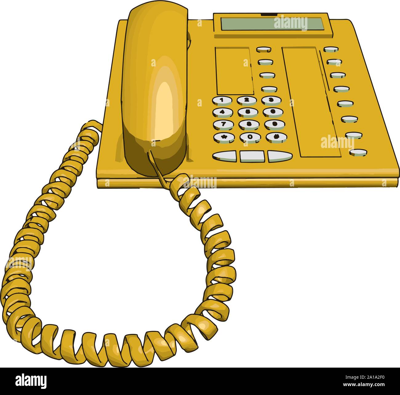 White yellow touch Stock Vector Images - Alamy