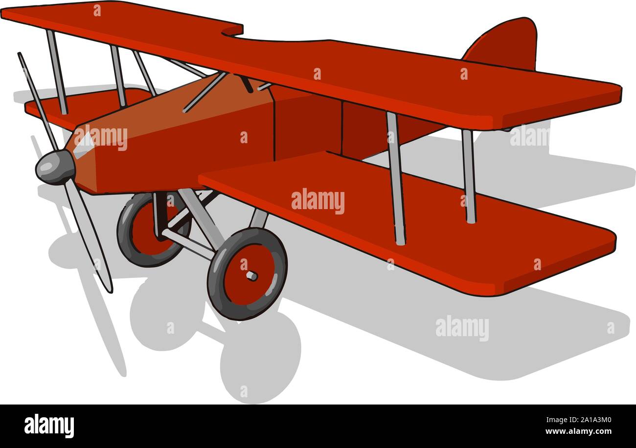 Airplane flying on yellow Stock Vector Images - Alamy