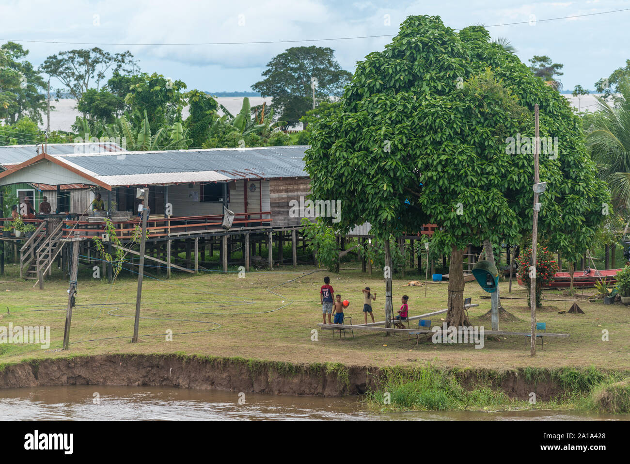 Children village brazil hi-res stock photography and images - Alamy