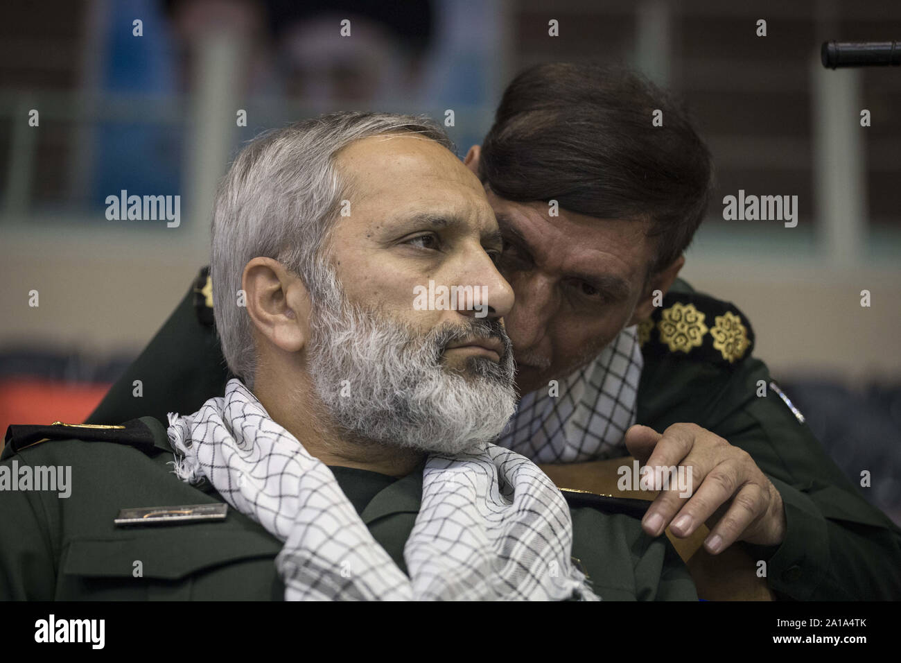 Tehran, Iran. 25th Sep, 2019. Brigadier General MOHAMMAD REZA YAZDI ...