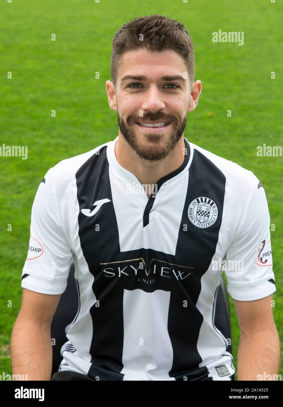 St Mirren's Ryan Flynn Stock Photo - Alamy