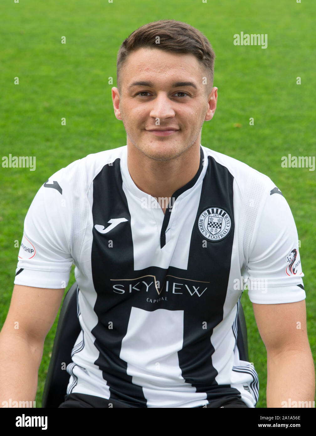St Mirren's Kyle Magennis Stock Photo - Alamy