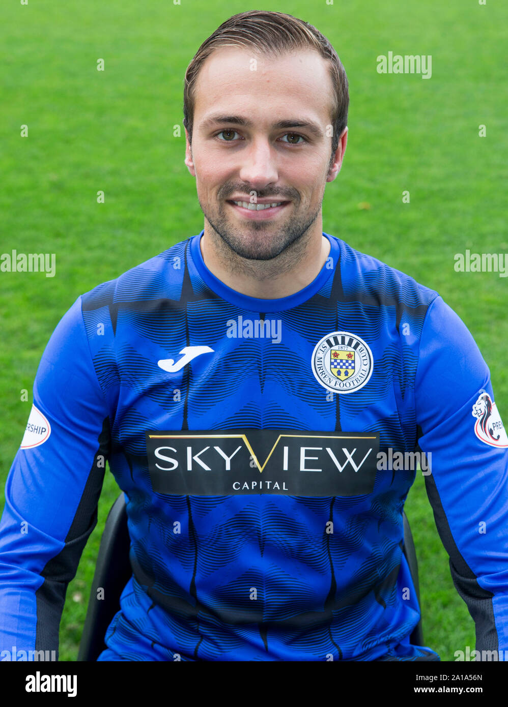 St mirren headshots 2019 2020 st mirren park hi-res stock photography ...