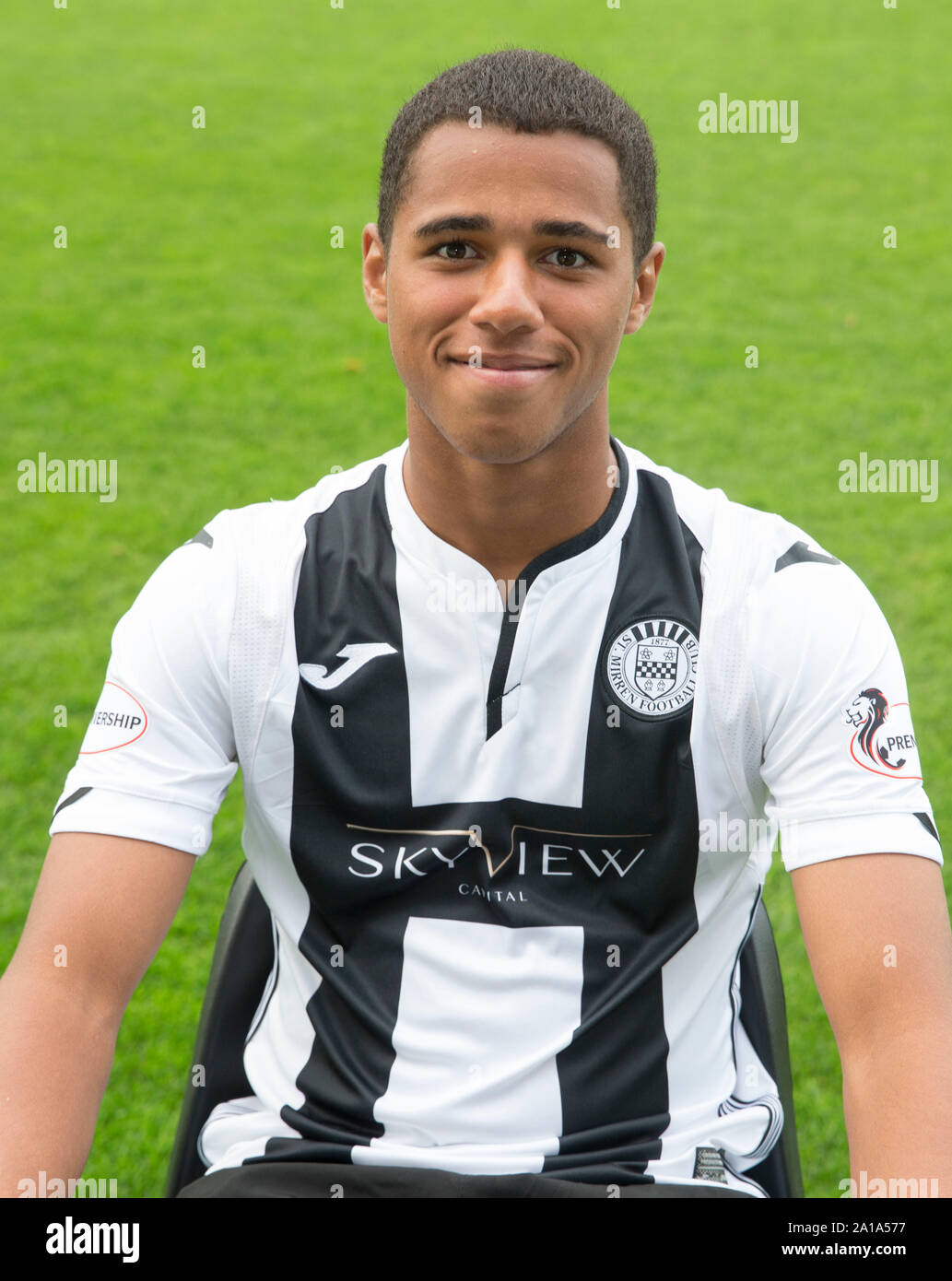 St Mirren's Ethan Erhahon Stock Photo - Alamy