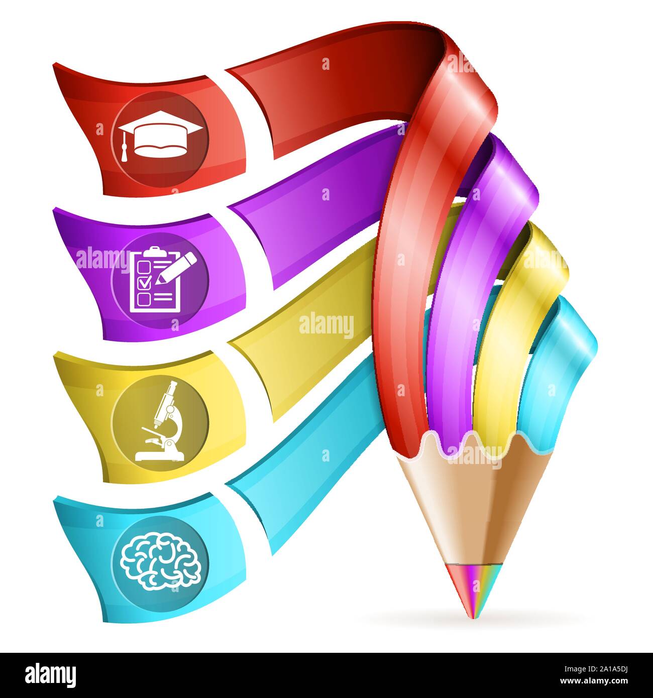 Checkmark infographic hi-res stock photography and images - Alamy