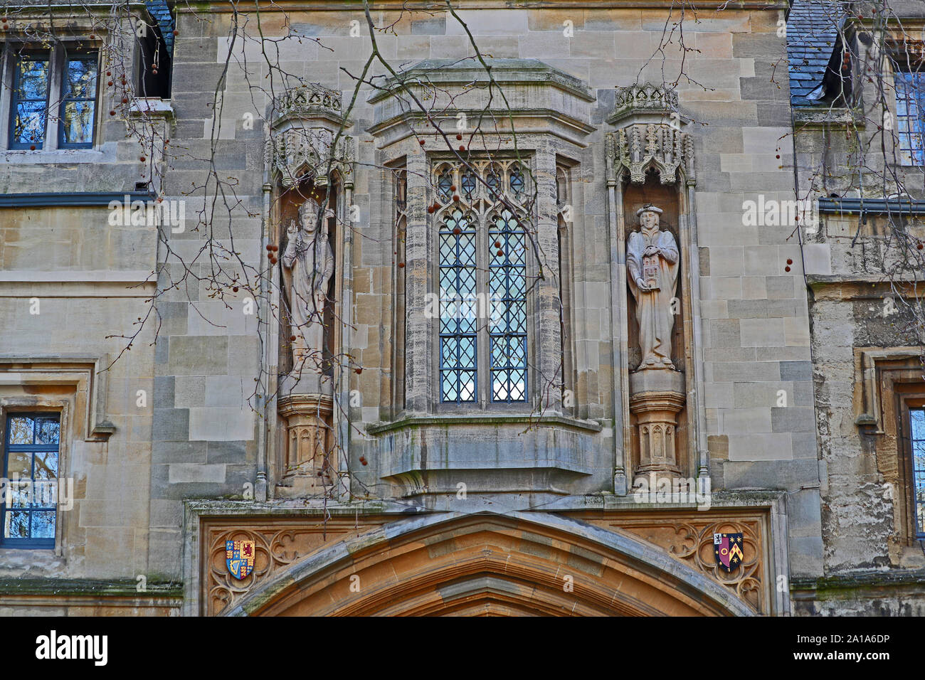 Oxford university crest emblem hi-res stock photography and images - Alamy