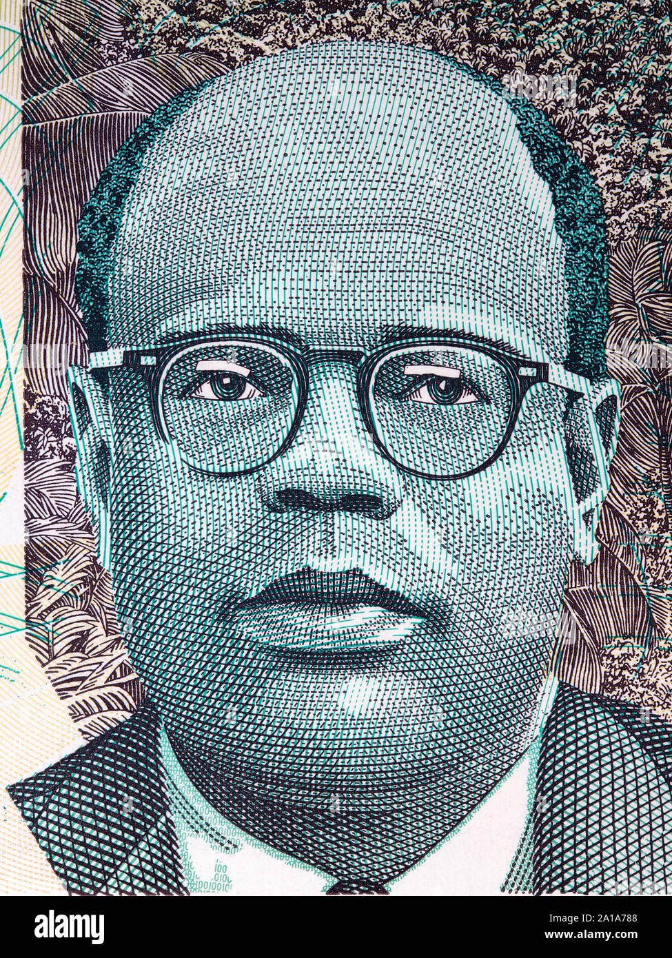William Arthur Lewis a portrait from Eastern Caribbean dollar Stock ...