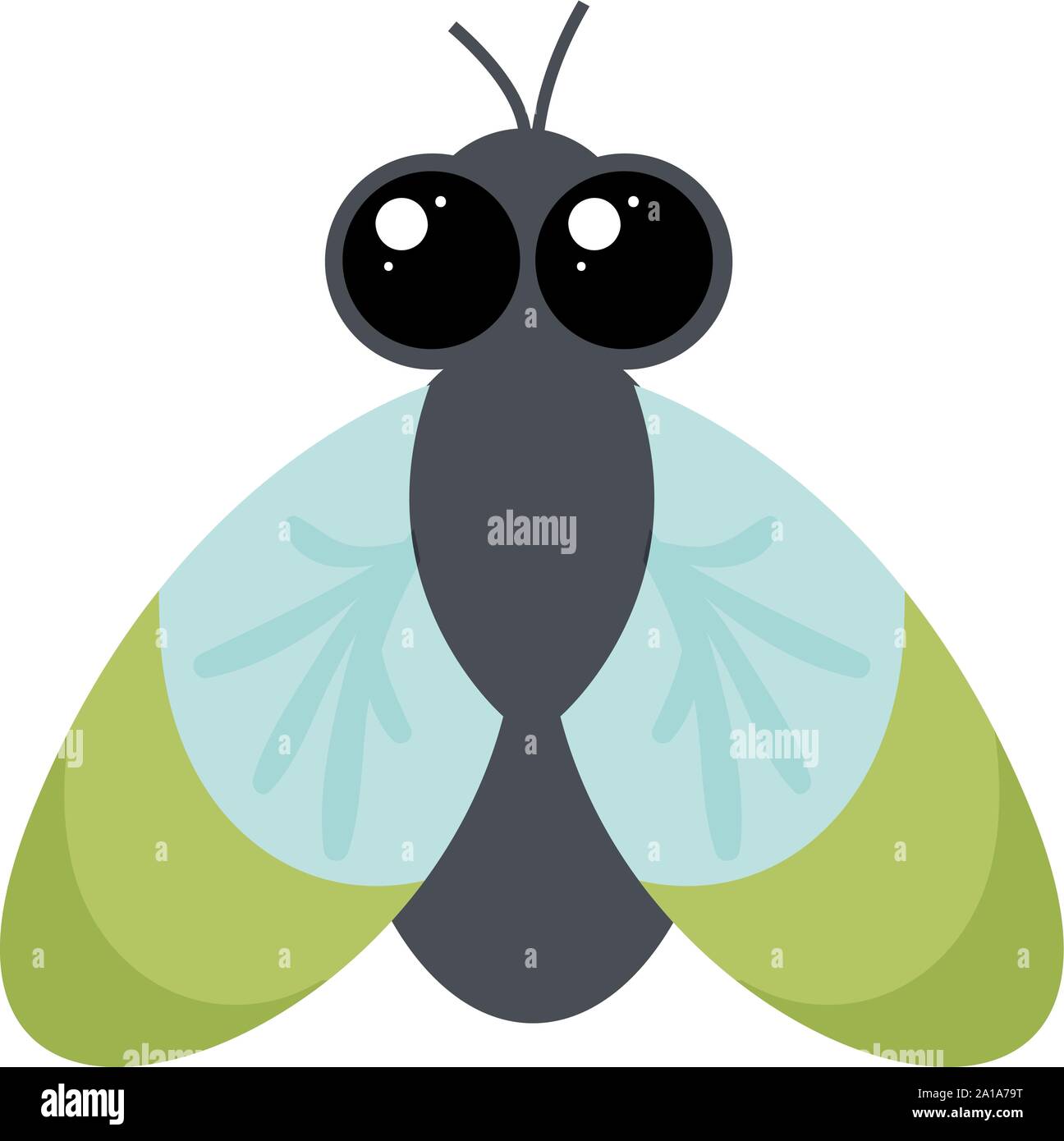 Flying bug illustration Stock Vector Images - Alamy